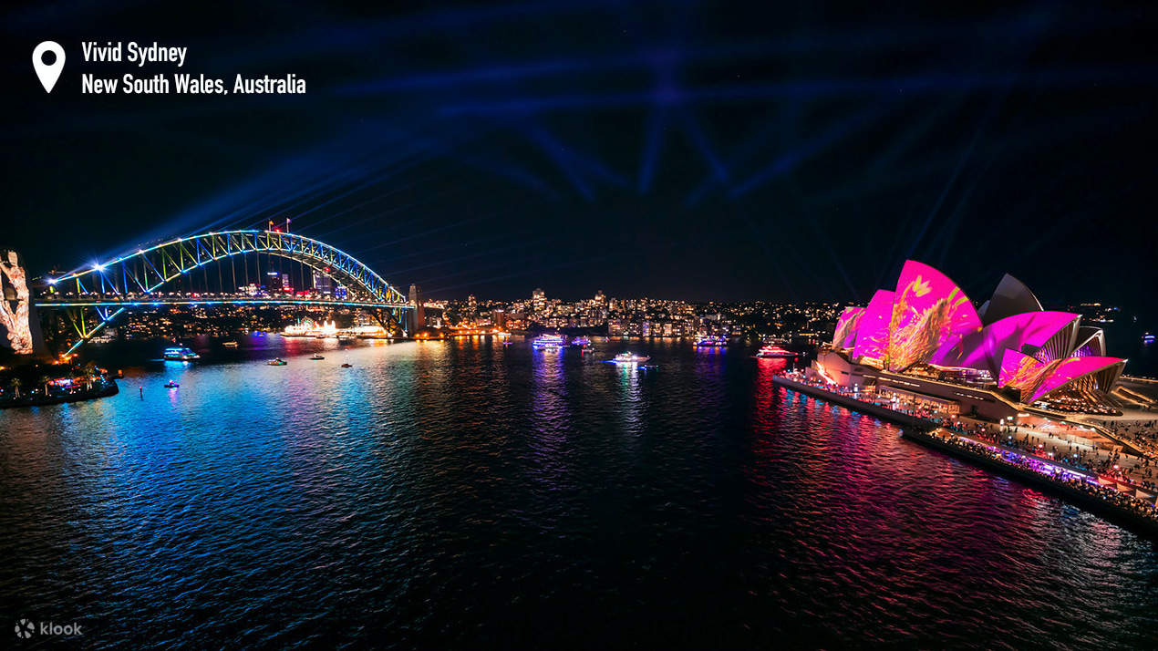Vivid Festival 3-course Fine Dining Dinner Cruise by Journey Beyond ...
